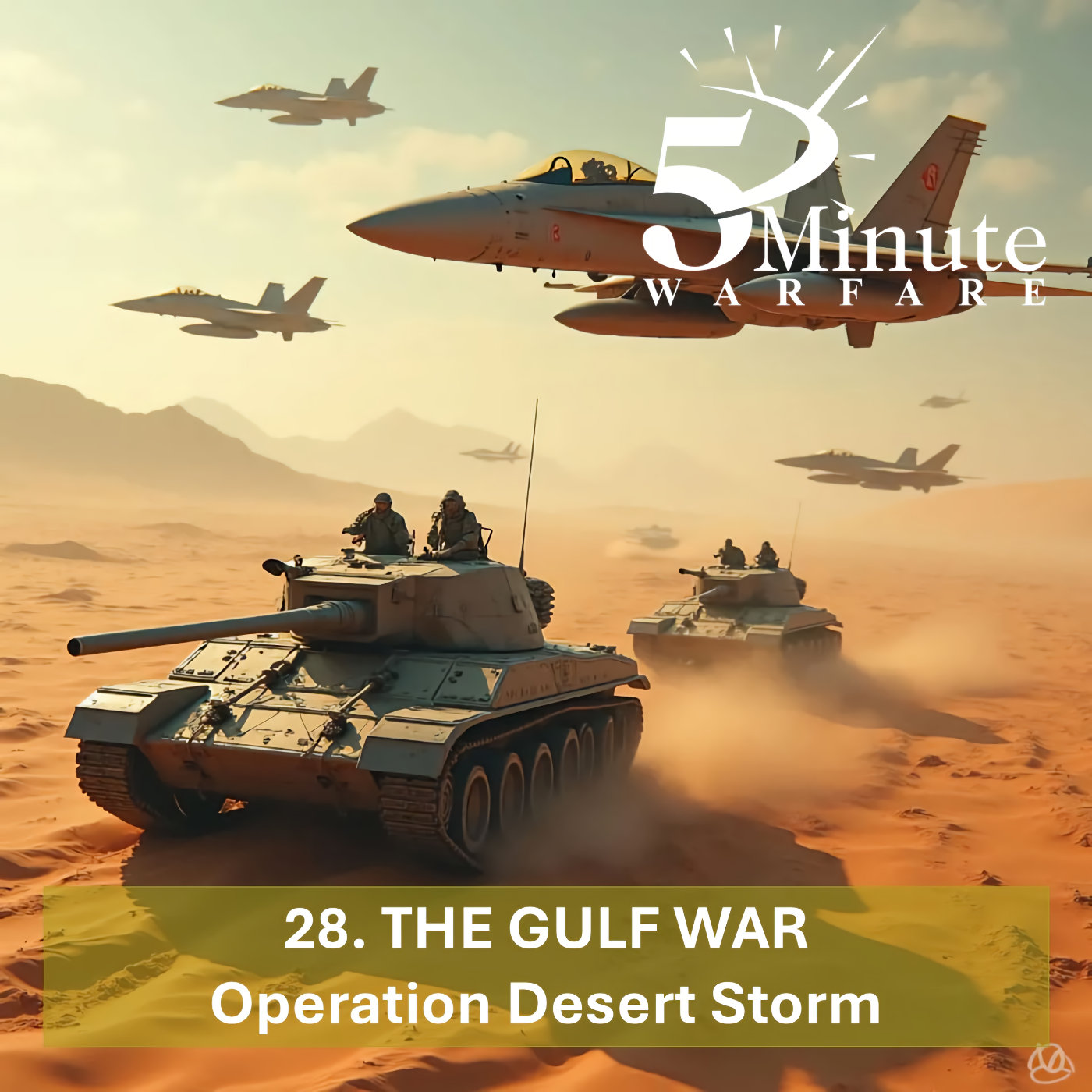 Compact Warfare - Episode 28: The Gulf War: Operation Desert Storm - 5 ...